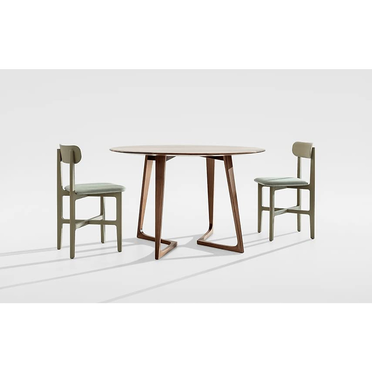 River 'Round' Dining Table. All solid Hardwood. Highest quality on Amazon.