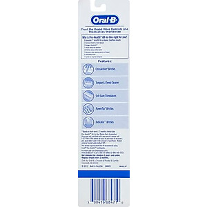 Oral-B Pro-Health All-In-One 40 Medium Toothbrush Twin Pack, 2 Count