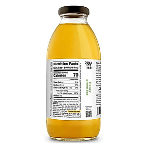 Just Ice Tea Organic Honey Green Tea, 16 FZ