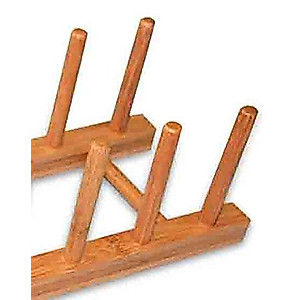 Home Basics Bamboo Dish Rack