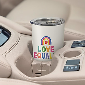17 oz. Love Equally Coffee Tumbler Custom