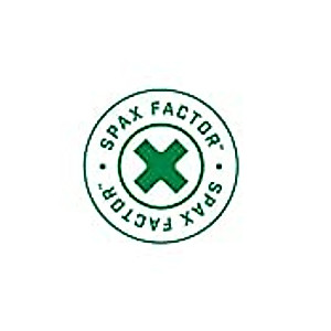 Spax 4571820700755 1/4 x 3 Hex Drive Washer Head HCR (Exterior) Powerlag Screw (50 Pieces per Box), (Pack of 4) / 200-Count