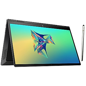 2022 Newest HP Envy 2-in-1 Laptop, 15.6" IPS FHD Touchscreen, AMD Ryzen 5 5625U(> i7-1165G7), 8GB DDR4, 512GB SSD, Backlit Keyboard, Fast Charge, Amazon Alexa, Wi-Fi 6E, W/ Stylus, Windows 11, Black