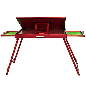 Wooden Puzzle Table with Foldable Legs for Adults Portable Puzzle Board Jigsaw Puzzle Ergonomic Design Table with Drawers Angle Adjustable Table with Cover 1500 Pieces Puzzle Board