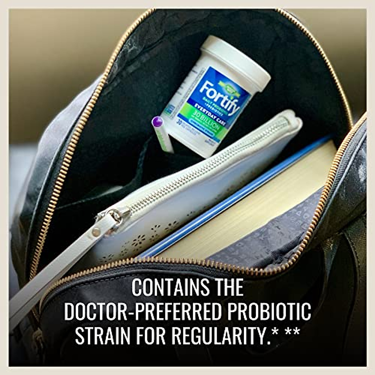 Nature's Way Fortify Daily Probiotic + Prebiotic for Men and Women, 30 Billion Live Cultures, Digestive and Immune Health Support* Supplement, 30 Capsules