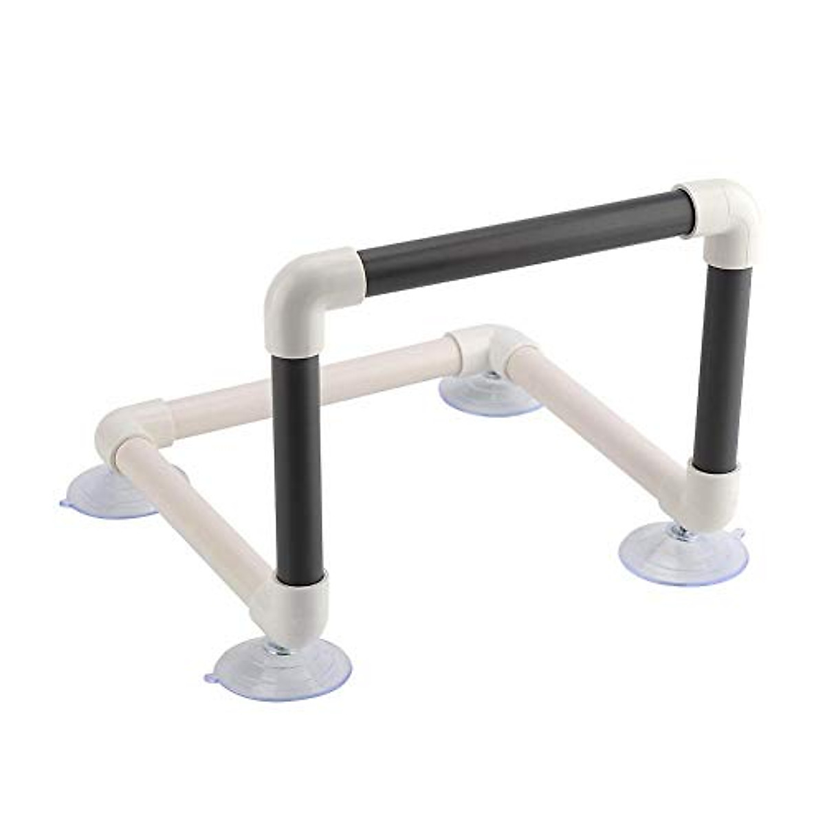 Tnfeeon Portable Birds Shower Perch, Parrots Stand with Suction Cups Window Shower Bath Wall Standing Toy for Medium and Small Parrots Birds