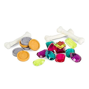 B. toys – Pirate Pool Toys – Diving Toys – 27 Sinking Pieces – Pool & Bath Set for Kids – 6 Years + – Treasures Ahoy!