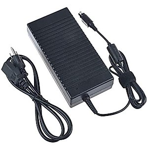 Yustda 4-Pin DIN 20V 11A 220W AC/DC Adapter for Alienware M51 766SNO Area-51M 7700 D900T N766 20VDC 11 Amp 220 Watt Power Supply Cord Cable Battery Charger Mains PSU