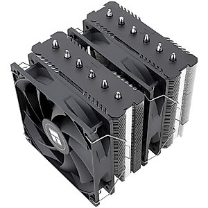Thermalright Peerless Assassin 120 SE CPU Air Cooler, PA120 SE, 6 Heat Pipes, Dual 120mm TL-C12C PWM Fan, Aluminium Heatsink Cover, AGHP Technology, for AMD AM4/AM5 Intel 1700/1150/1200