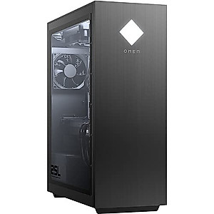 OMEN 25L Gaming Desktop Gamer Tower, GeForce RTX 2060 Graphics, 10th 8-Core i7-10700 up to 4.8 GHz (32GB DDR4 RAM | 1TB PCIe SSD | 1TB HDD) VR Ready RGB Lighting Windows 10 PRO W/JTD Mouse Pad