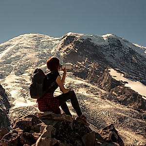 Healthy Human Stainless Steel Water Bottle | Double Walled Vacuum Insulated Water Thermos for Adults | Eco-Friendly Travel Bottles with Leak Proof Lid (Brushed Steel, 32 oz/ 946 ML)