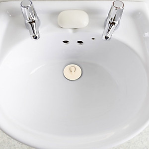 POPETPOP Rubber Sink Stoppers 6 Pack- Drain Stopper Sink Plug with Hanging Ring Anti Clogging Bath Tub Plug Sink Drain Stopper for Kitchen Bathroom Bathtub, 1 inch 25-28 mm