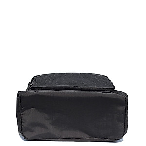 ESVAN Original Print Mesh Backpack Clear Bag See through Pack for School Beach Gym Multi-Purpose Women Men (G)