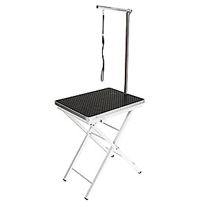 Flying Pig Grooming Mini Size Pet Dog Portable Grooming Table (Black)