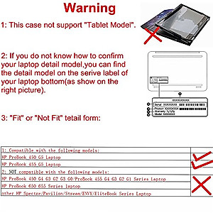 Alapmk Protective Case Cover for 15.6" HP ProBook 450 G5 / ProBook 455 G5 Series Laptop(Warning:Not fit HP ProBook 450 G4 G3 G2 G3 G0/ProBook 455 G4 G3 G2 G1),Starry Night
