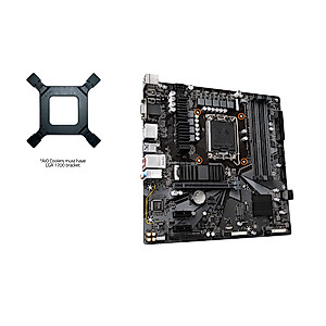 GIGABYTE B660M DS3H DDR4 (B660/ Intel/LGA 1700/ Micro-ATX/ DDR4/ Dual M.2/ PCIe 4.0/ USB 3.2 Gen2 Type-C/ 2.5GbE LAN/Motherboard)