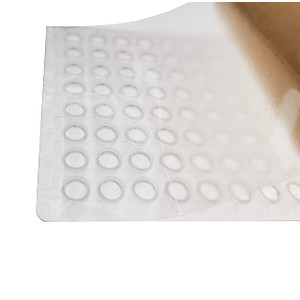 ZHIBANG Transparent Sealing Film for 96-Well PCR Plates, 130mm x 80mm