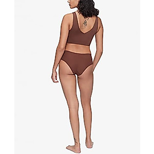 Calvin Klein Invisibles Seamless Hipster Panties, Multipack, Beechwood/Cedar/Sandalwood/Spruce/Umber, Large