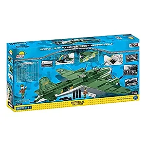 COBI Historical Collection Boeing B-17F Flying Fortress Memphis Belle Plane