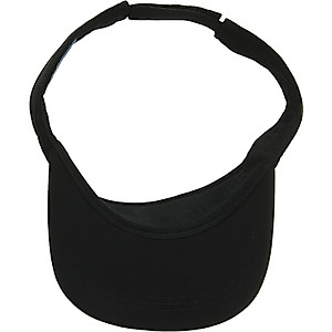 Costa Cotton Visor, Black