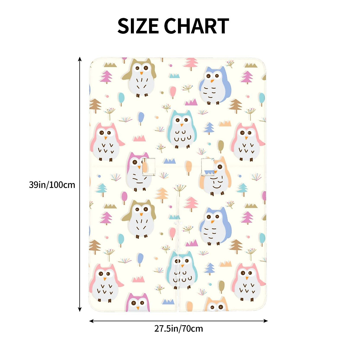 Rutiea Colorful Owl Pastel Pattern Car Seat Cover for Babies, Peekaboo Opening Minky Carseat Canopy Stroller Cover for Newborn, Mom Nursing Breastfeeding Covers, Blanket for Infant Toddler