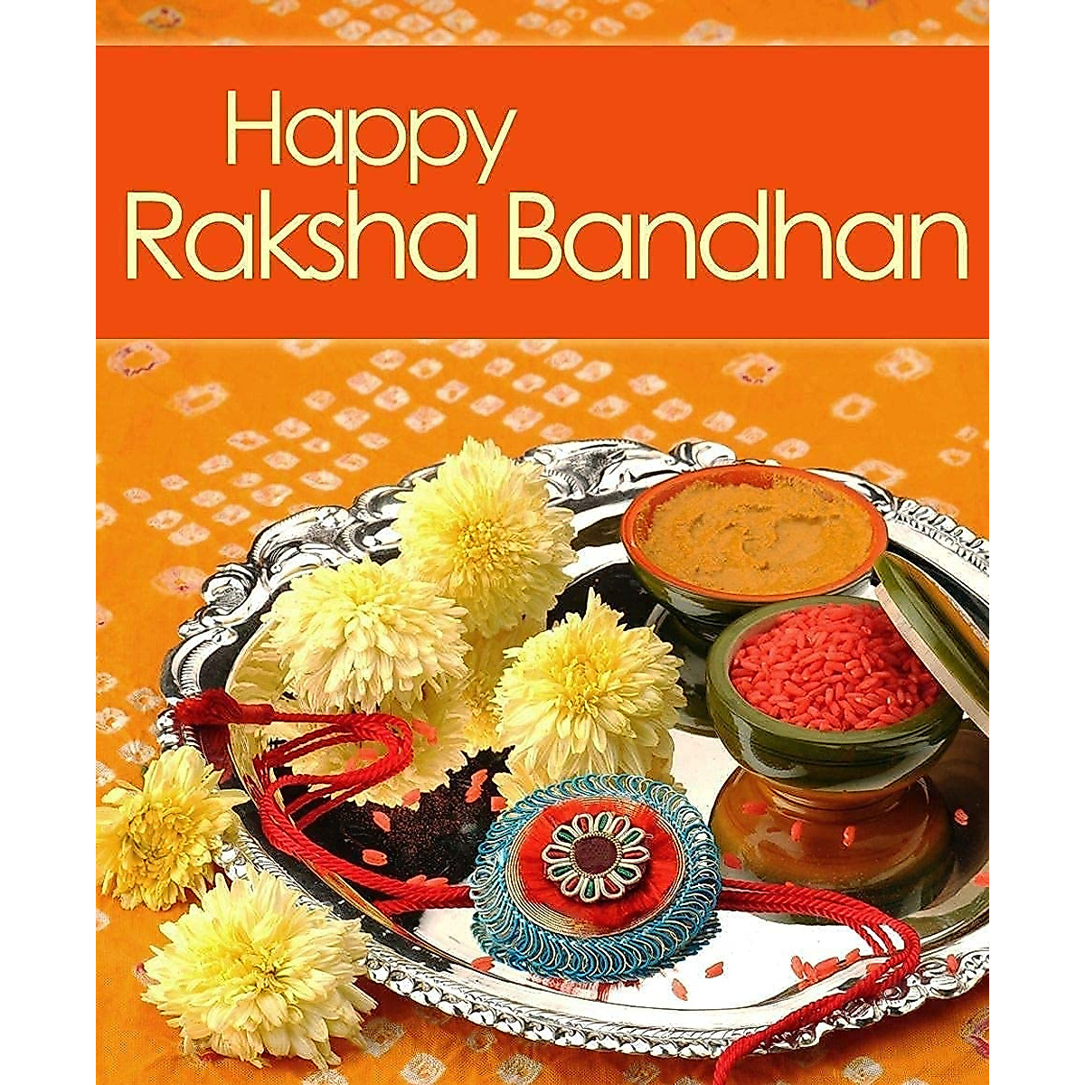 CRAFTSMAN Rakhi for brother Bhaiya Bhabhi Gift Set of 5 Pcs Rakhi for family Raksha Bandhan Festival Rakhi for Bhaiya and Bhabhi, Indian designer latest Rakhi for bhai Thread Bracelets (Design 2)