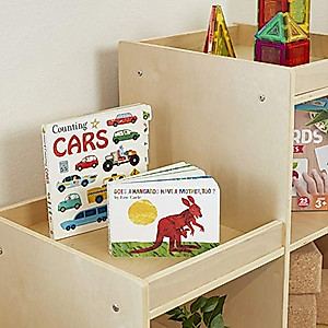 ECR4Kids 3-2-1 Cube Storage Cabinet, Display Shelf, Natural