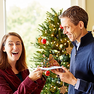 Lovepop Star Wars™ Chewie & Porgs Christmas Pop Up Card, 5x7-3D Greeting Card, Pop Up Christmas Cards, Kids Christmas Card, 3D Holiday Card, Winter Cards