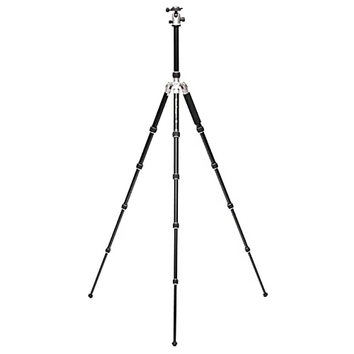 Benro MeFOTO Globetrotter Travel Tripod, Ballhead and Monopod in Titanium, 2 Series Aluminum Legs, 4 Leg Sections, Twist Leg Locks, Padded Carrying Case (BMGTATTN)