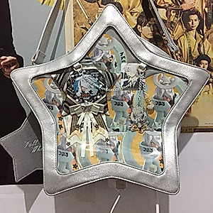 Youndcc Ita Bag Chain Ita Bag Accessories DIY Accessories Ita Bag Decoration Pins, Cosplay,Comic Con WHITE