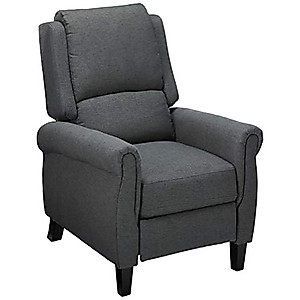 Christopher Knight Home Haddan Fabric Recliner, Charcoal