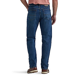 Wrangler Authentics Men's Classic 5-Pocket Relaxed Fit Flex Jean Flex Dark 36W x 32L