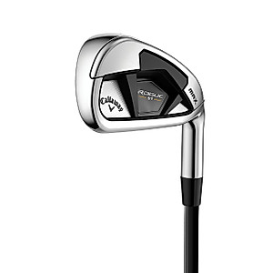 Callaway Golf Rogue ST Max Iron Set (Right Hand, Graphite Shaft, Stiff Flex, 5 Iron - PW, Set of 6 Clubs)