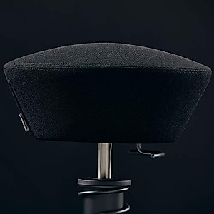 aeris Swopper Air New Edition Ergonomic Stool with castors - Dynamic Office Chair for a Healthy Back - Office Stool and seat Trainer - 17.7-23.2" Spring strut Type Standard