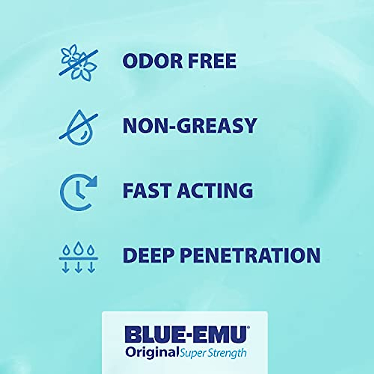 Blue Emu Muscle and Joint Deep Soothing Original Analgesic Cream, 1 Pack 2 oz