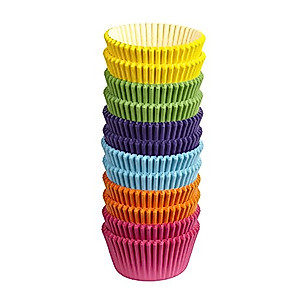 Wilton Rainbow Bright Standard Cupcake Liners, 300-Count