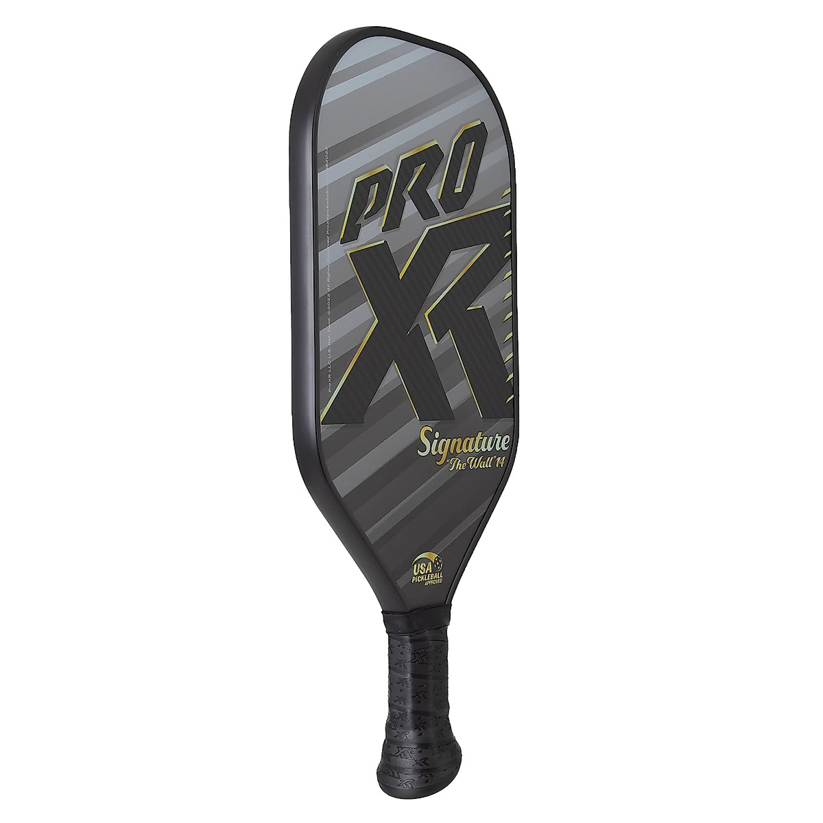 ProXR Pickleball “The Wall” Pickleball Paddle, 14mm Poly Honeycomb Thick Core, 3K Carbon Fiber/Graphite Weave with Grit Finish for Control and Spin, Maximum Hitting Area, Performance-Tac Cushion Grip