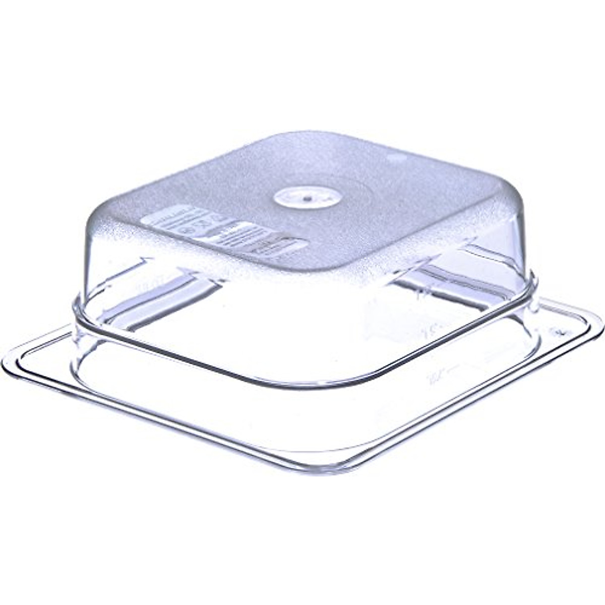 Carlisle FoodService Products 3068307 Plastic Food Pan, 1/6 Size, 2.5 Inches Deep, Clear