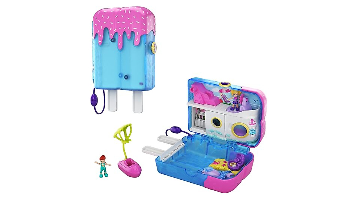 Polly Pocket Sweet Sails Cruise Ship Playset - Travel Fun