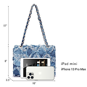 MKP Women Fashion Handbag and Denim Purse