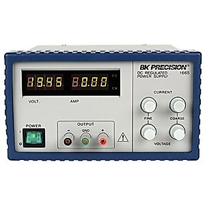 B&K Precision 1665 Bench Switching DC Power Supply Series, 1 to 19.99 Vdc, 0 to 9.999 A
