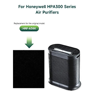 6-Pack Prefilter A for Honeywell HPA300 Series Air Purifiers, HRF-A300 Carbon Pre Filter, Thickened to 1/4 Inch