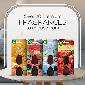 Air Wick Essential Mist – Twin Refill Ripe Cranberry & Currants, 2 Refills