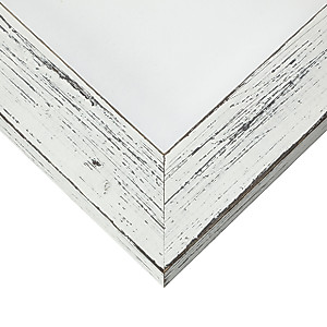 Craig Frames Jasper 16x20 Picture Frame, Country Marshmallow White, Wall Display