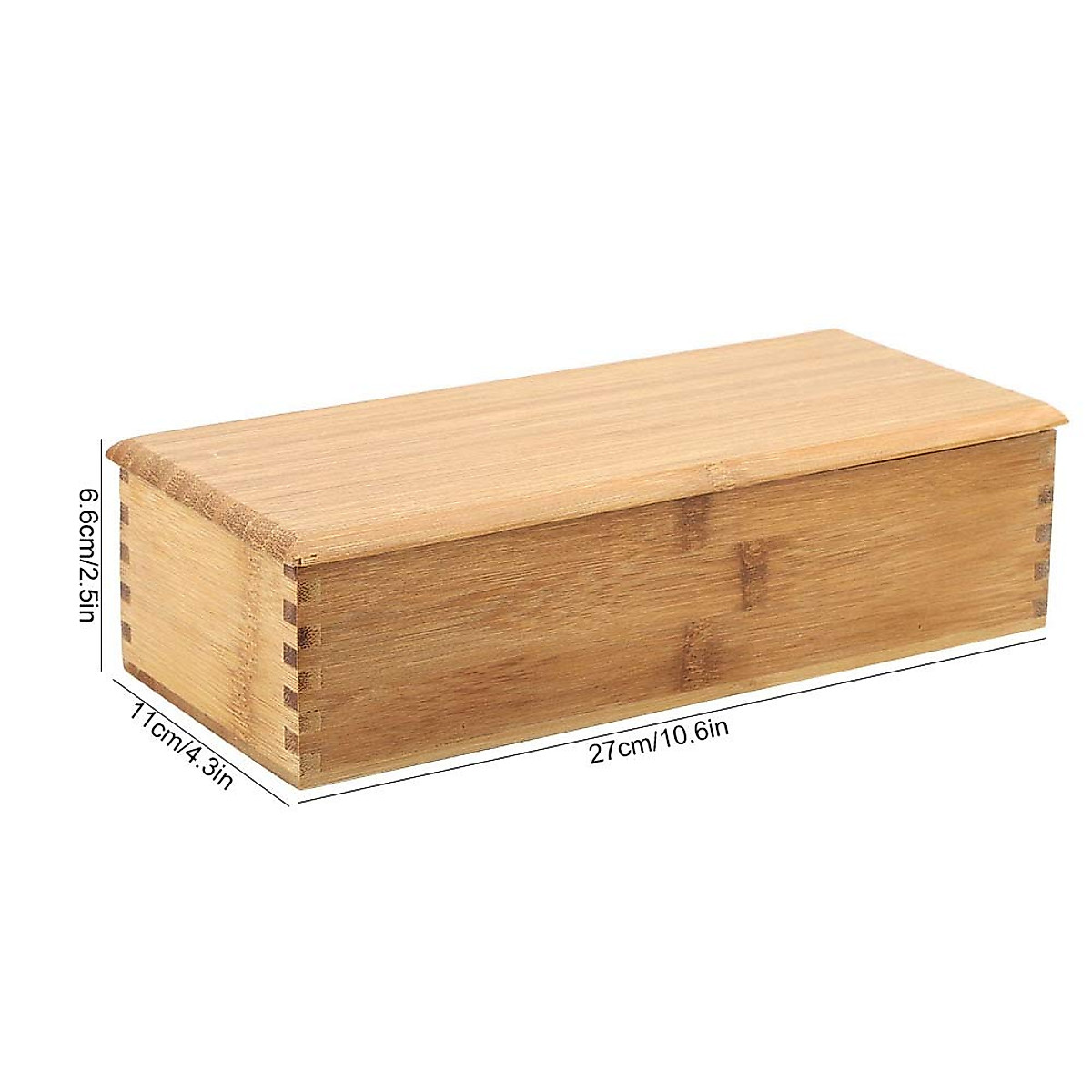 Aqur2020 Chopstick Holder Storagechopstick Box Japanese Chopsticks Box Tableware Spoon Cage Bamboo Storage Box Container