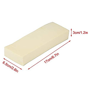 3Pcs Car Washing Sponge, Car Multifunctional PVA Super Absorbent Cleaning Sponge Block Washing Tools (Yellow)