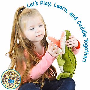 TigerHart Carioca The Crocodile - 19 Inch Large Alligator Stuffed Animal Plush