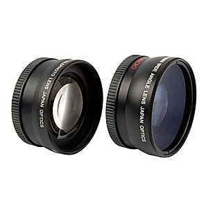 Panasonic LUMIX G85 4K Mirrorless Camera with G Vario 12-60mm and 45-200mm Lens Bundle with Microphone, Battery and Dual Charger, Backpack, 64GB Card, Tripod, 58mm Lens and Protection Filter (9 items)