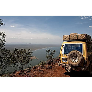 ExpertPower 50W Flexible Solar Panel| High-Efficiency Module with Monocrystalline Maxeon Solar Cells for RV, Boat, Camping and Generator Charging Applications