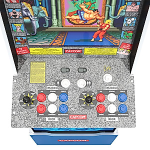 Arcade 1Up Street Fighter II Champion Edition Arcade Machine (with Riser/ No Stool) - Electronic Games